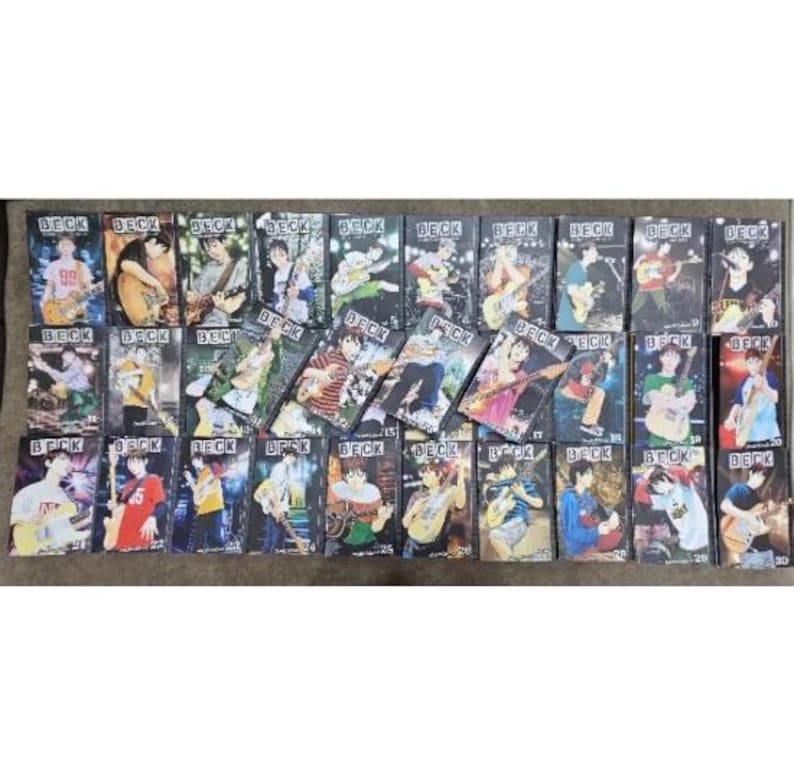 BECK (vol. 1-34) Manga Complete Full Set English Comic Book Mongolian ...