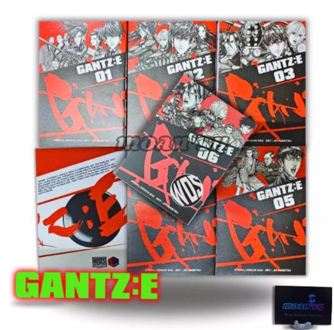 Gantz: E Manga English Full Set Volume 1-6 Comic Books New by Hiroya Oku DHL Express - Etsy