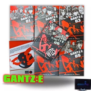 Gantz: E Manga English Full Set Volume 1-6 Comic Books New by Hiroya ...