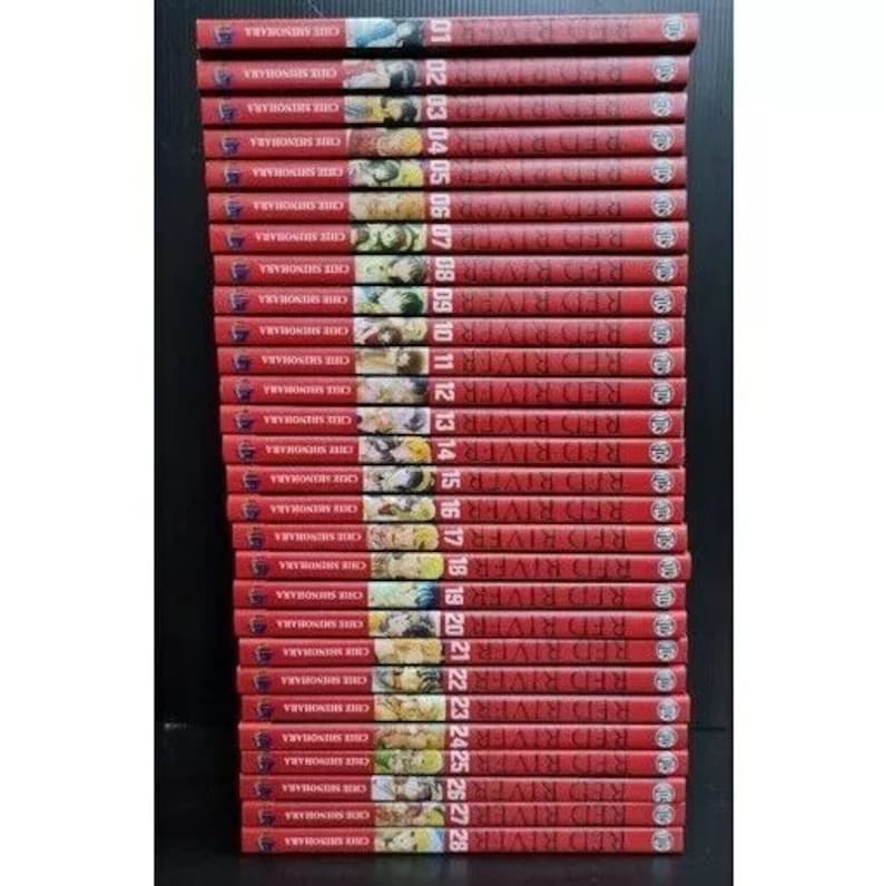 Comic Red River by Chie Shinohara Vol.1-28 FULL SET Comic English ...