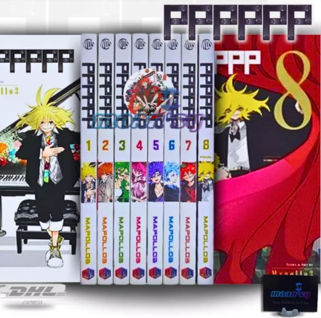 PPPPPP Manga Volume 1-8 English Version Full Set Comic Books New by ...