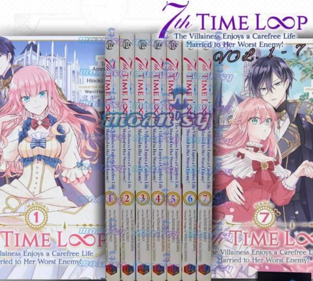 7th Time Loop Manga Vol 1-7 English Full Set Comic New by Hinoki Kino ...