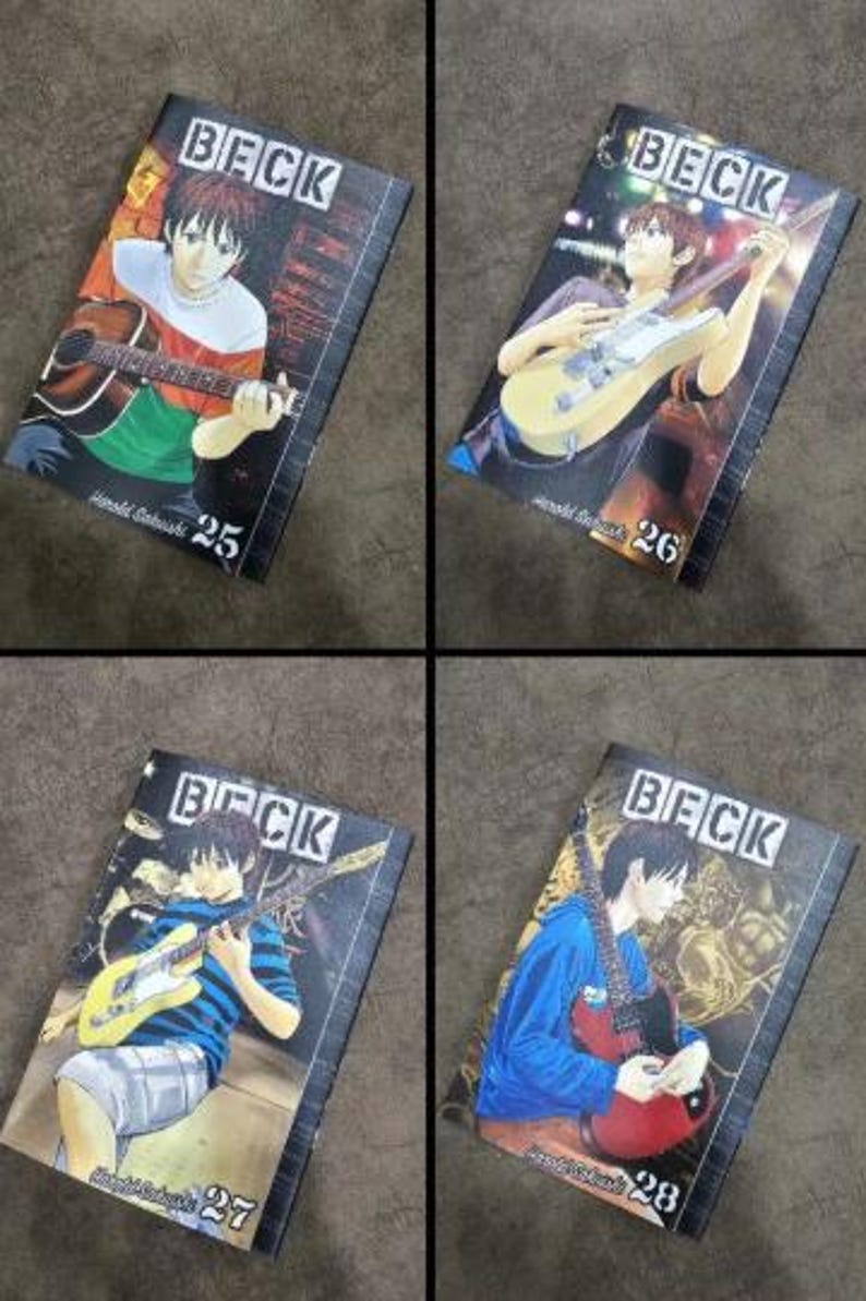 BECK (vol. 1-34) Manga Complete Full Set English Comic Book Mongolian ...