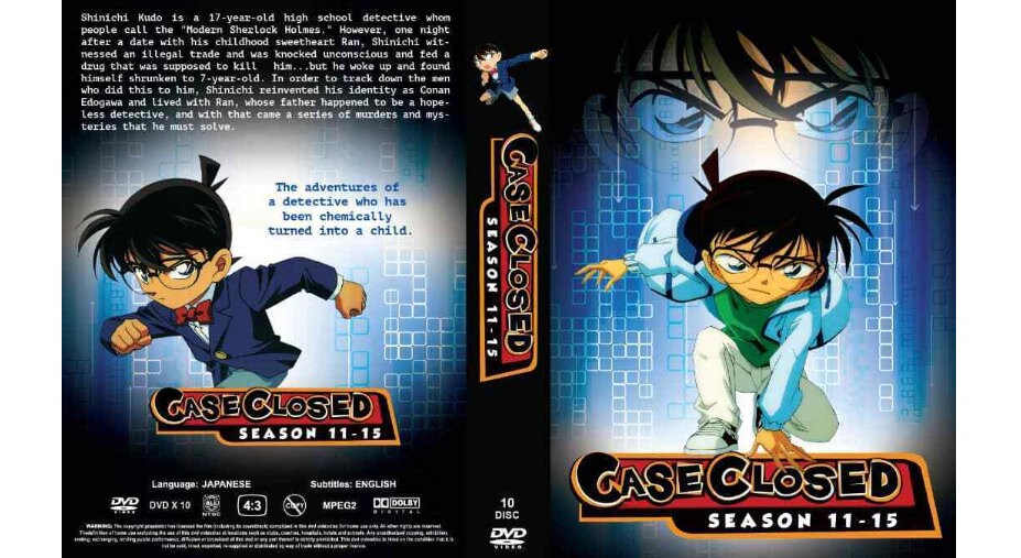 Case Closed Detective Conan season 1 25 24 Movie All Region DVD ...