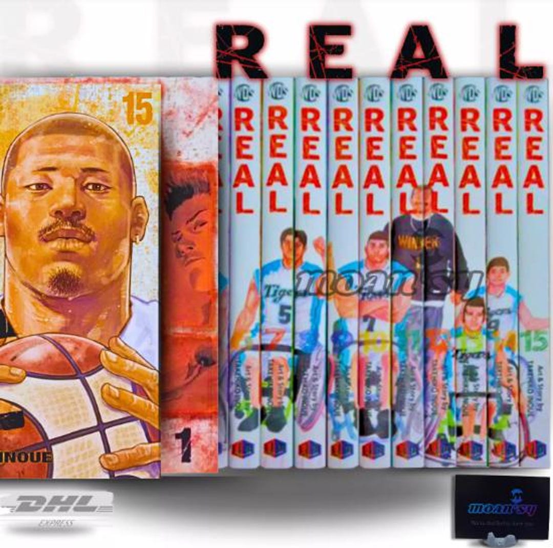 Real Manga Volume 1-15 English Full Set Comic Books New by Takehiko ...
