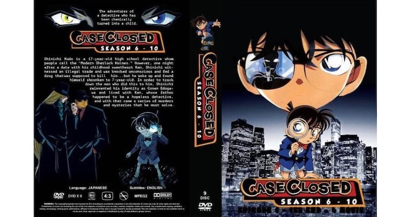 Case Closed - Detective Conan (season 1 - 25 + 24 Movie) All Region DVD ...