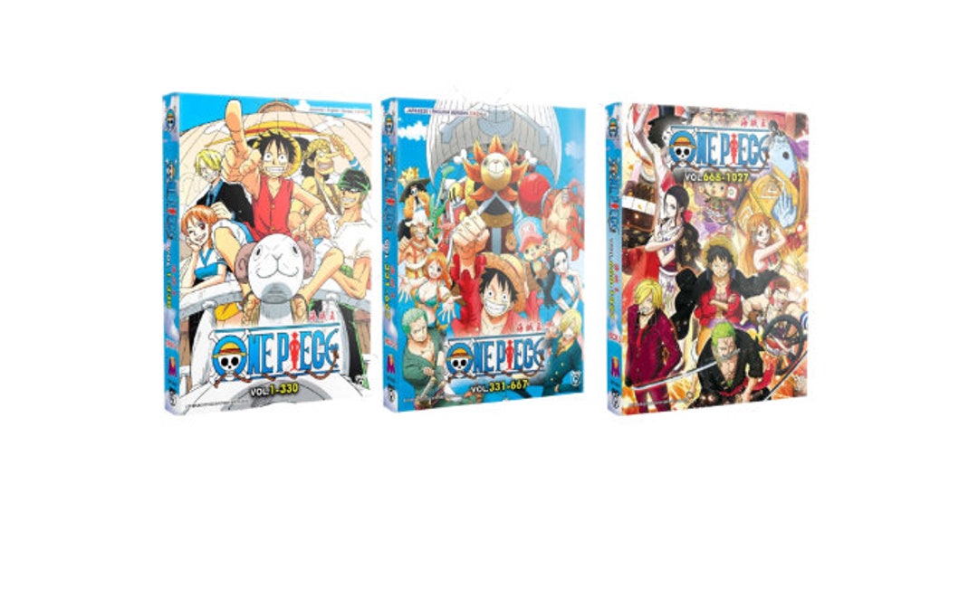 Anime One Piece Collection DVD TV Series 3 Boxset (EPS 1-1027) English ...