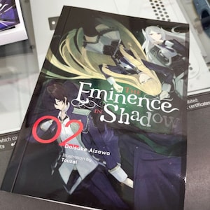 The Eminence in Shadow Light Novel Volume 1-6 English Version Fast ...