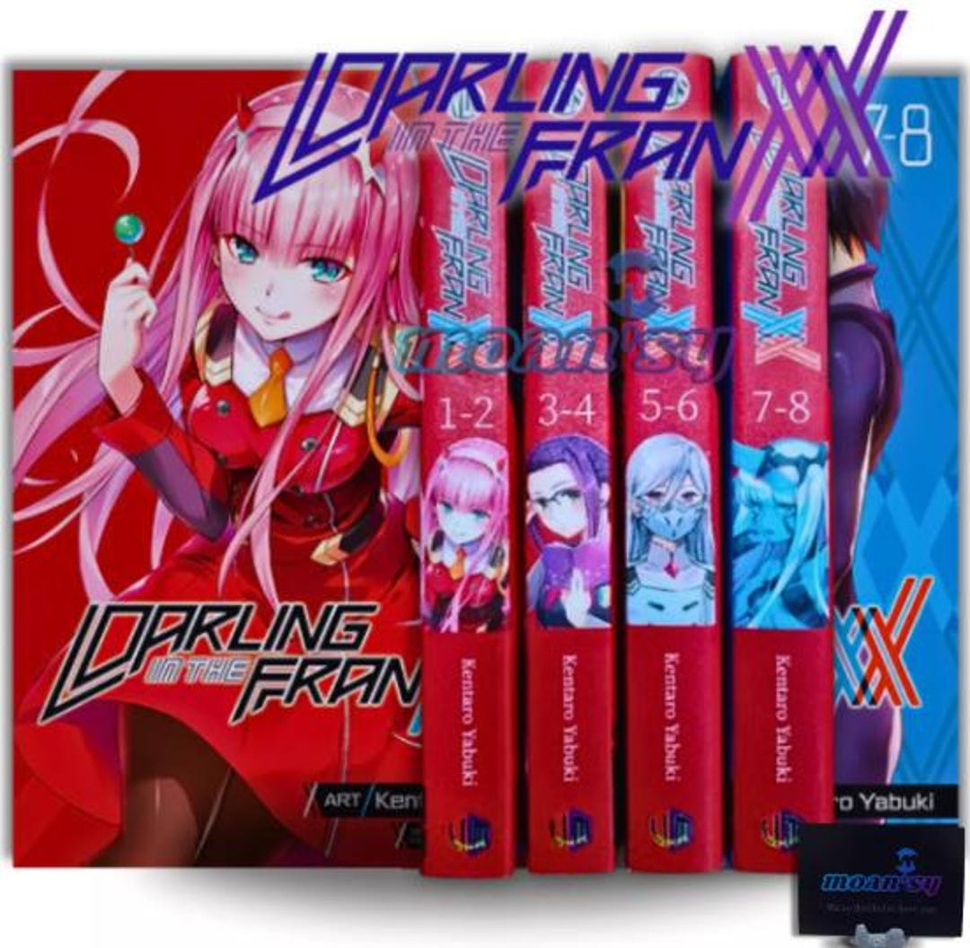 Darling in the Franx Manga English Full Set Vol 1-8 New Kentaro Yabuki ...