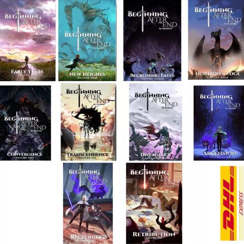 The Beginning After the End Volume 01-11 (english Version) Literature ...