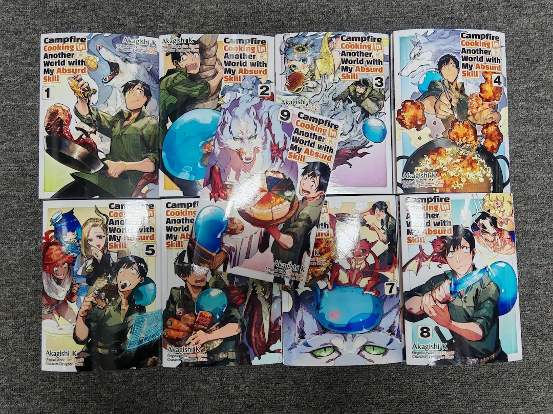 Campfire Cooking in Another World With My Absurd Skill Manga Vol 1-9 ...