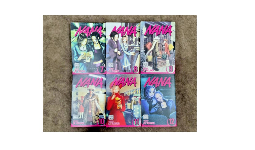 Full Set NANA by Ai Yazawa Manga Volume 1-21 END English Version Comic ...