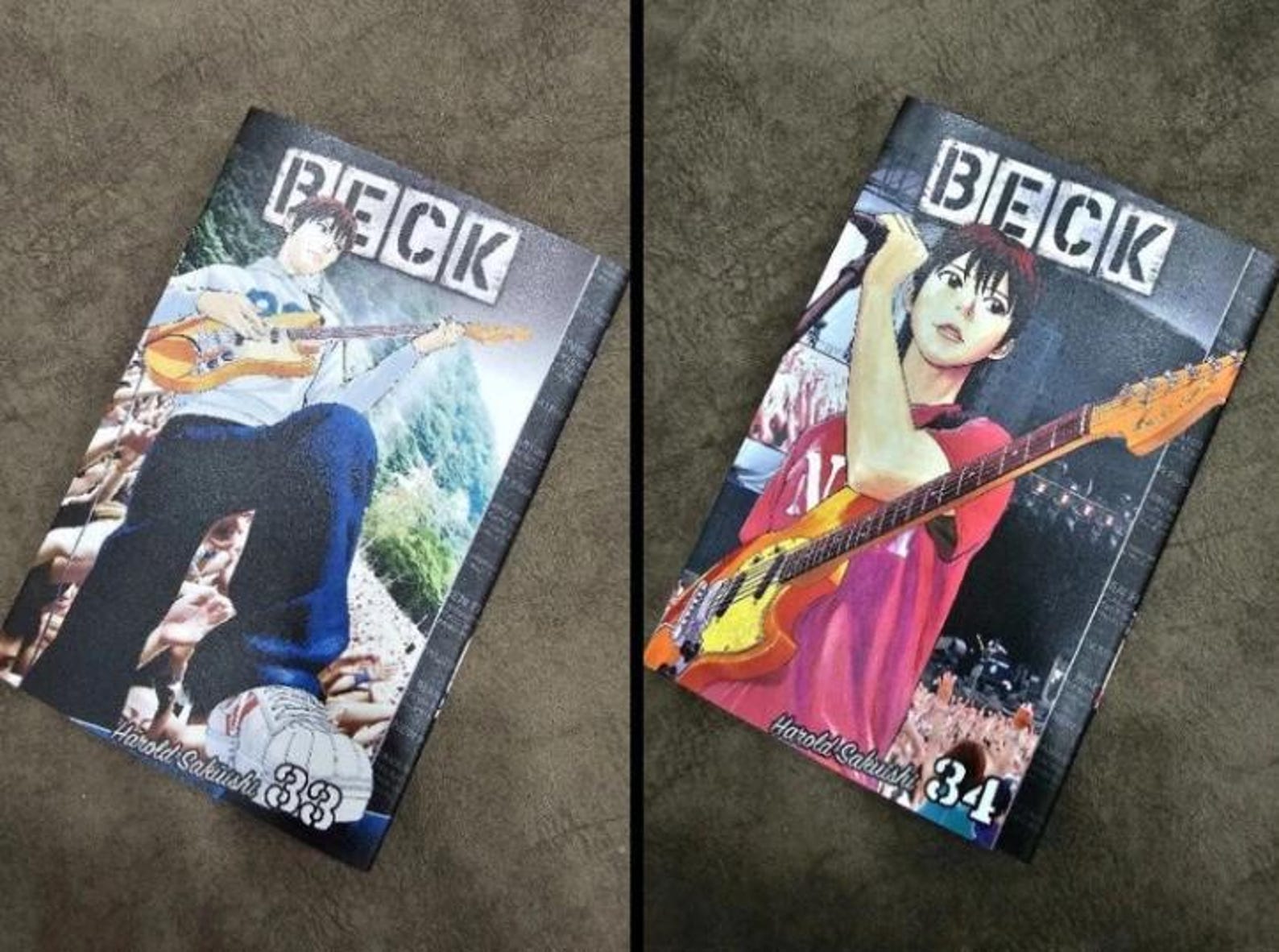 BECK (vol. 1-34) Manga Complete Full Set English Comic Book Mongolian ...