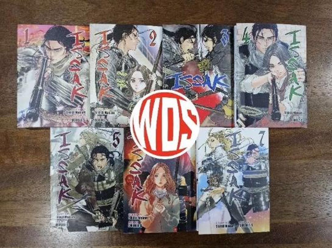 Comic Issak Manga English Version Full Set Volume 1-7 Books Brand New ...