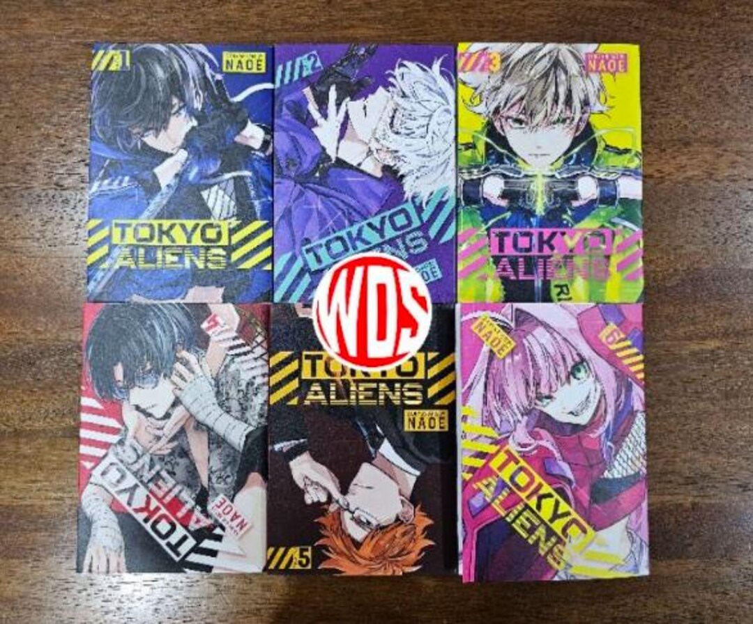 Tokyo Aliens Manga Art by NAOE Vol 1-6 English Version DHL Express - Etsy
