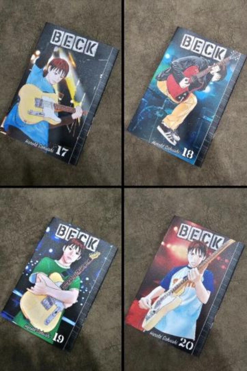BECK (vol. 1-34) Manga Complete Full Set English Comic Book Mongolian ...