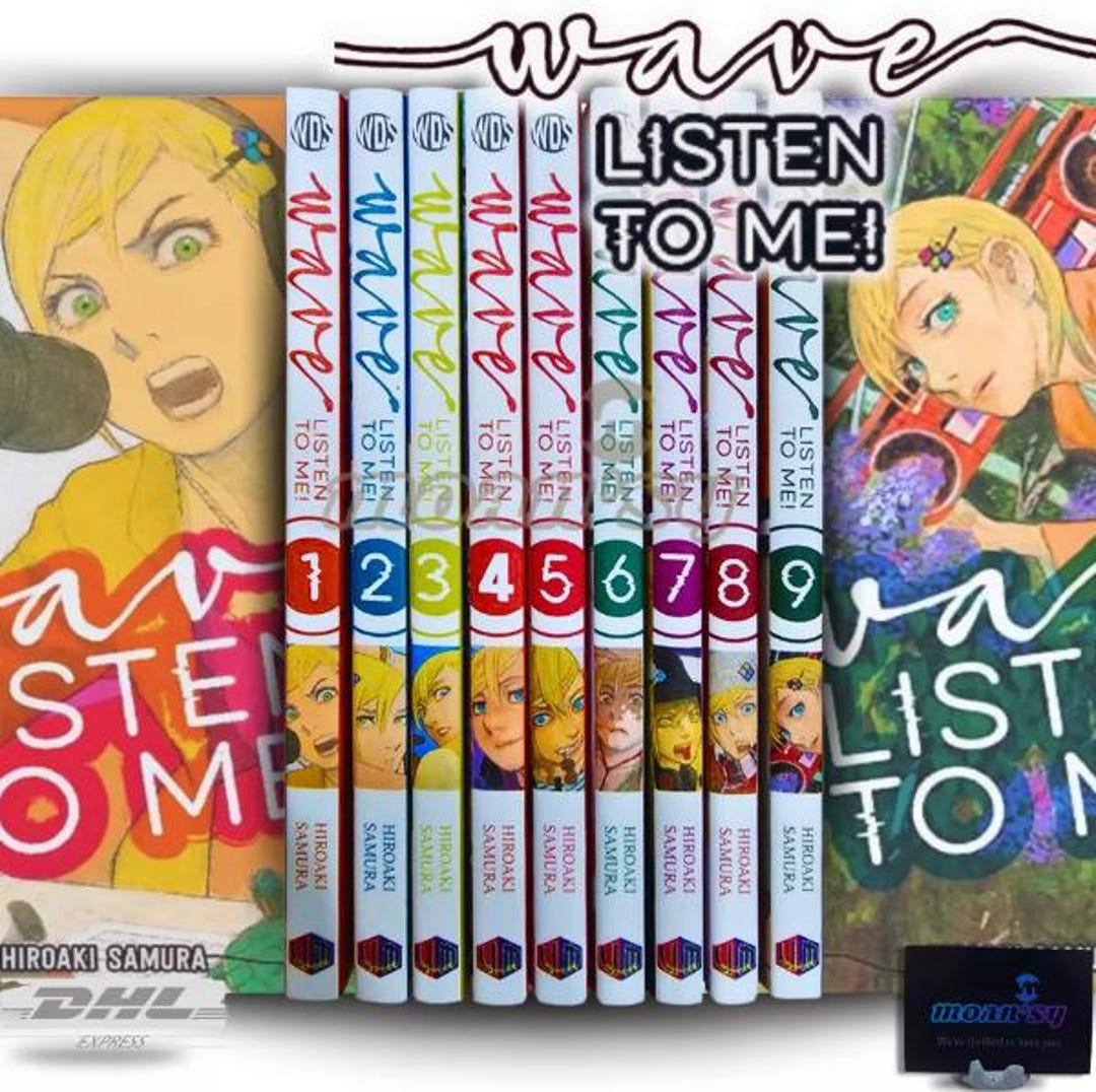 Wave Listen to Me! Manga English Vol 1-9 Full Set Comic New by Hiroaki ...