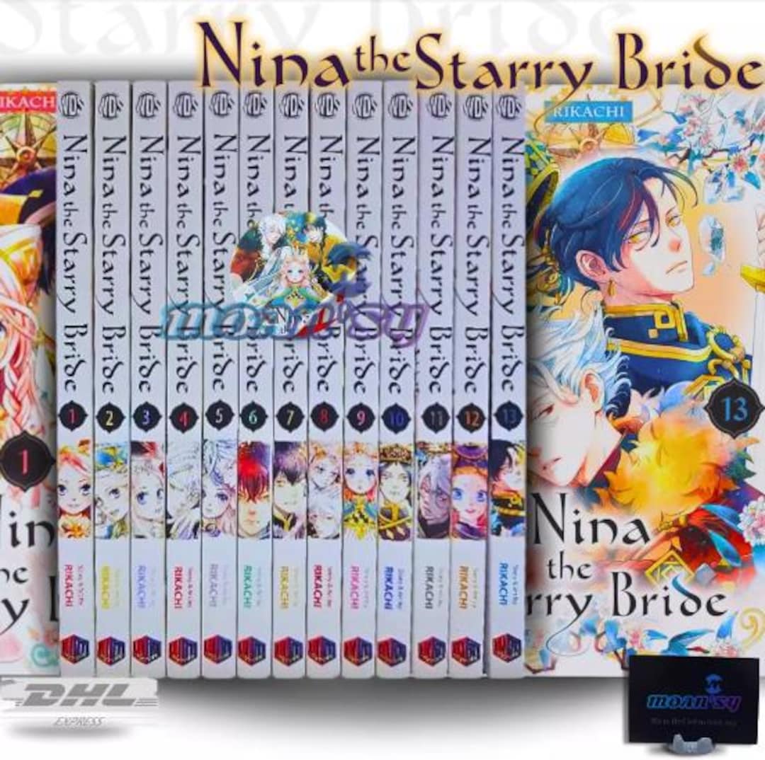 Nina the Starry Bride Manga Vol 1-13 English Full Set Comic Books New ...