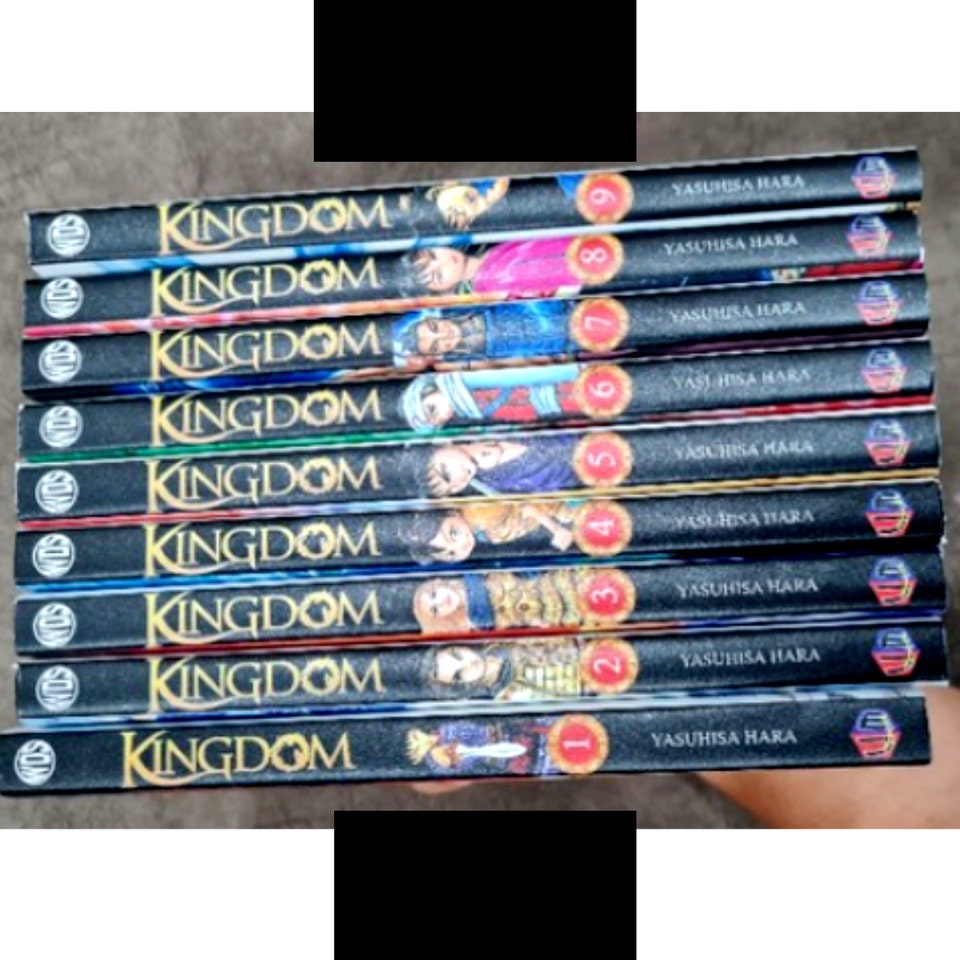 New Kingdom by Yasuhisa Hara Manga English Version Vol. 1-13 Comic DHL Express - Etsy