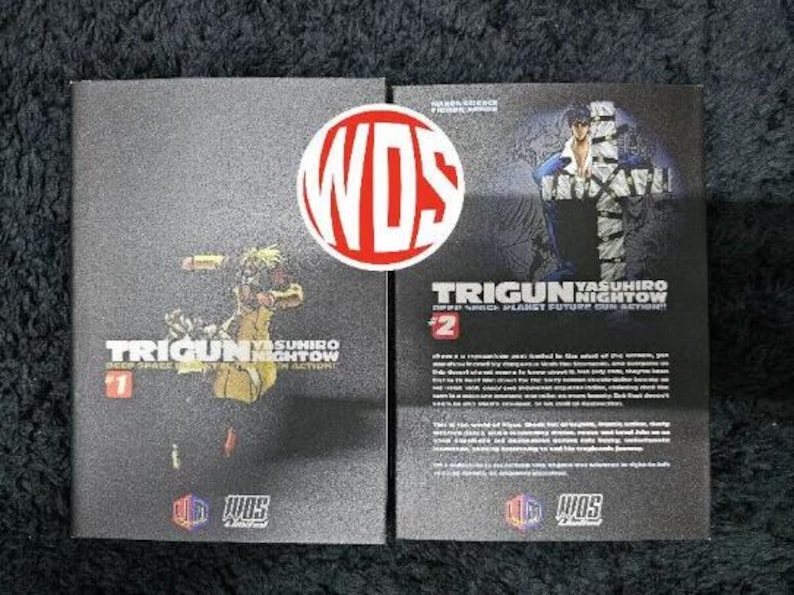 Trigun Omnibus Manga Volume 1-2 (end) English Version Comic Yasuhiro ...