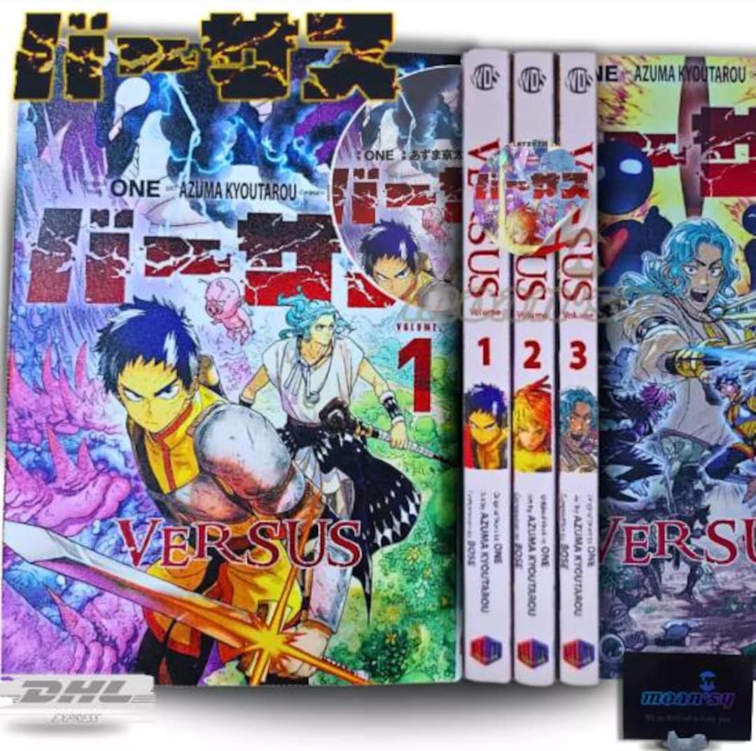 Versus Manga Volume 1-3 English Full Set Comic Books New by One Fast ...