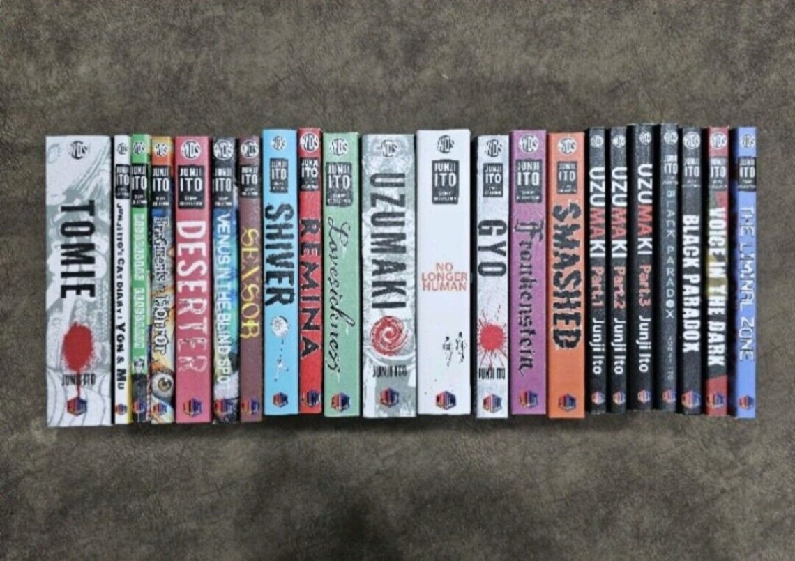 Junji Ito Story Collection Manga Volume 1-21 English Version NEW - Etsy ...