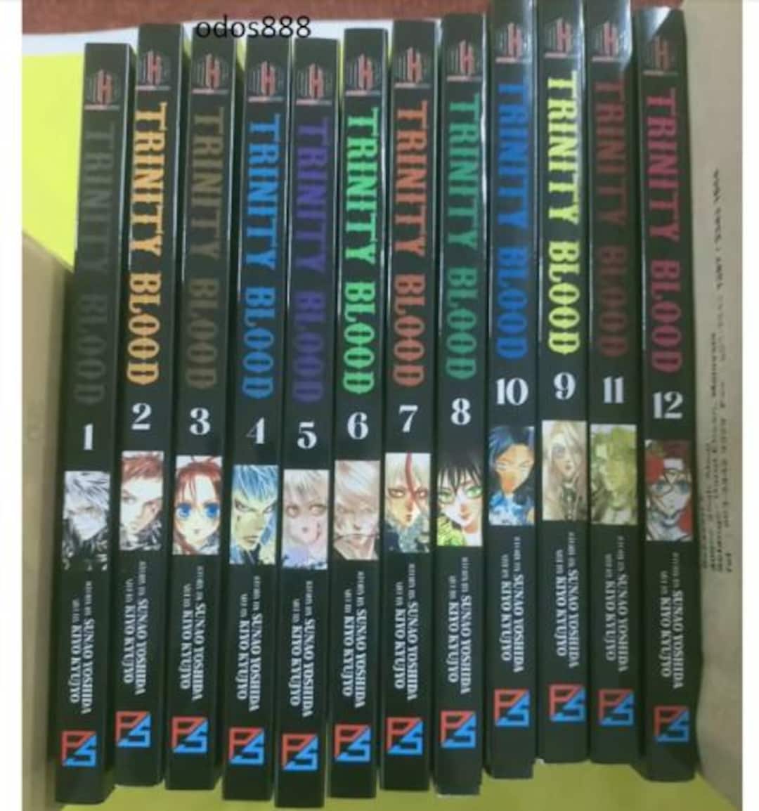 Trinity Blood Manga Volume 1-12 Full Set English Version Comic Express ...