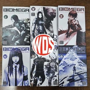 Biomega Manga Vol 1-6 English Version by Tsutomu Nihei Comic Fast Ship ...