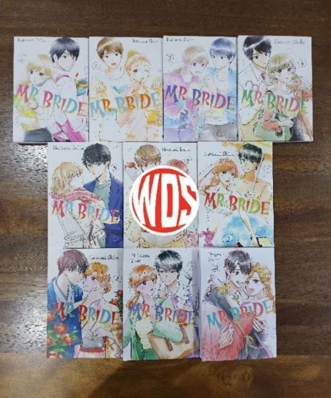 Mr. Bride Manga Vol 1-10 (end) English Version by Natsumi Shiba Comic ...