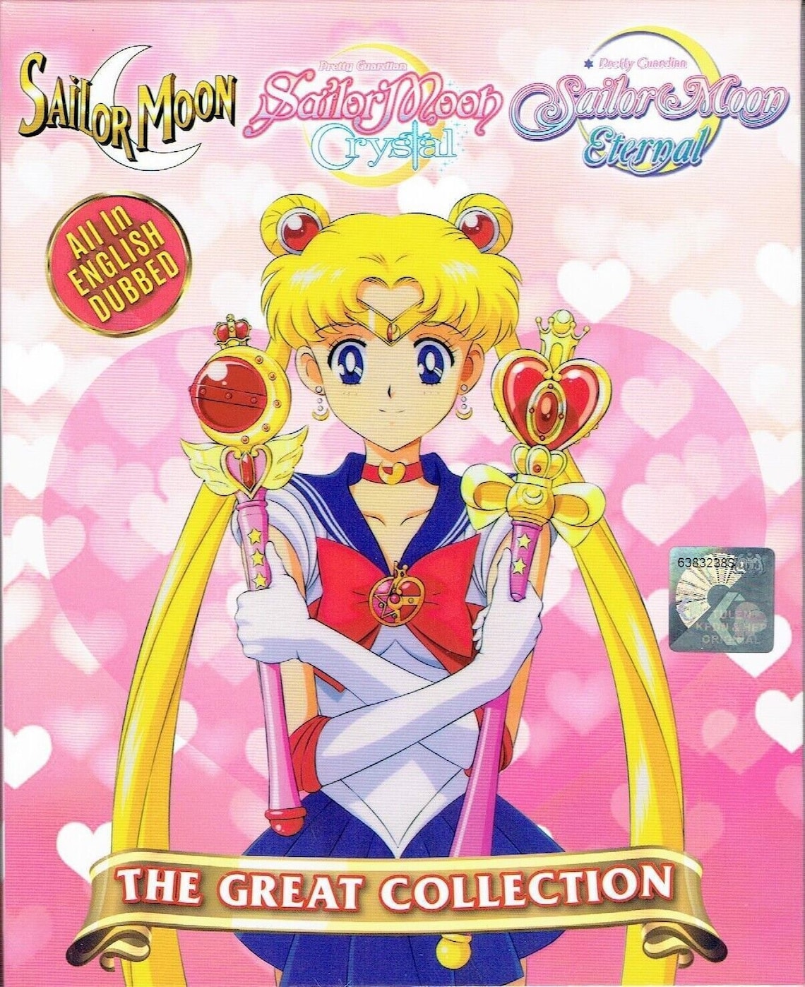 Sailor Moon Complete Collection Anime DVD Box Set 1-239 - Etsy