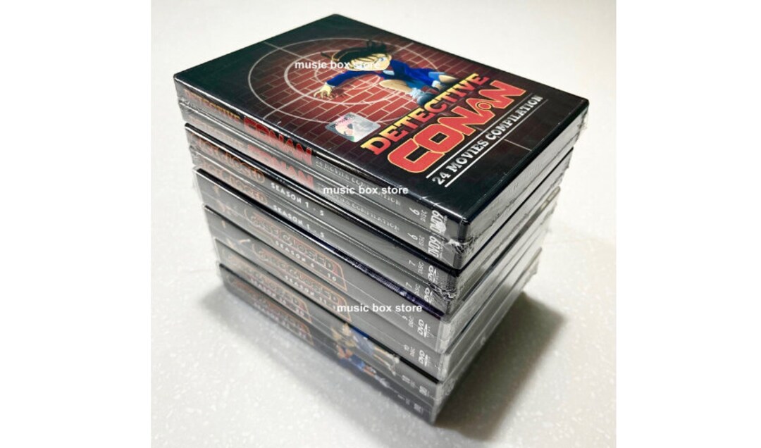 Case Closed - Detective Conan (season 1 - 25 + 24 Movie) All Region DVD ...