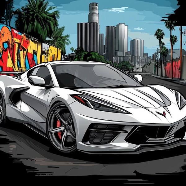 Ferrari F8 Tributo Exotic Sports Car Poster Wall Art Background ...