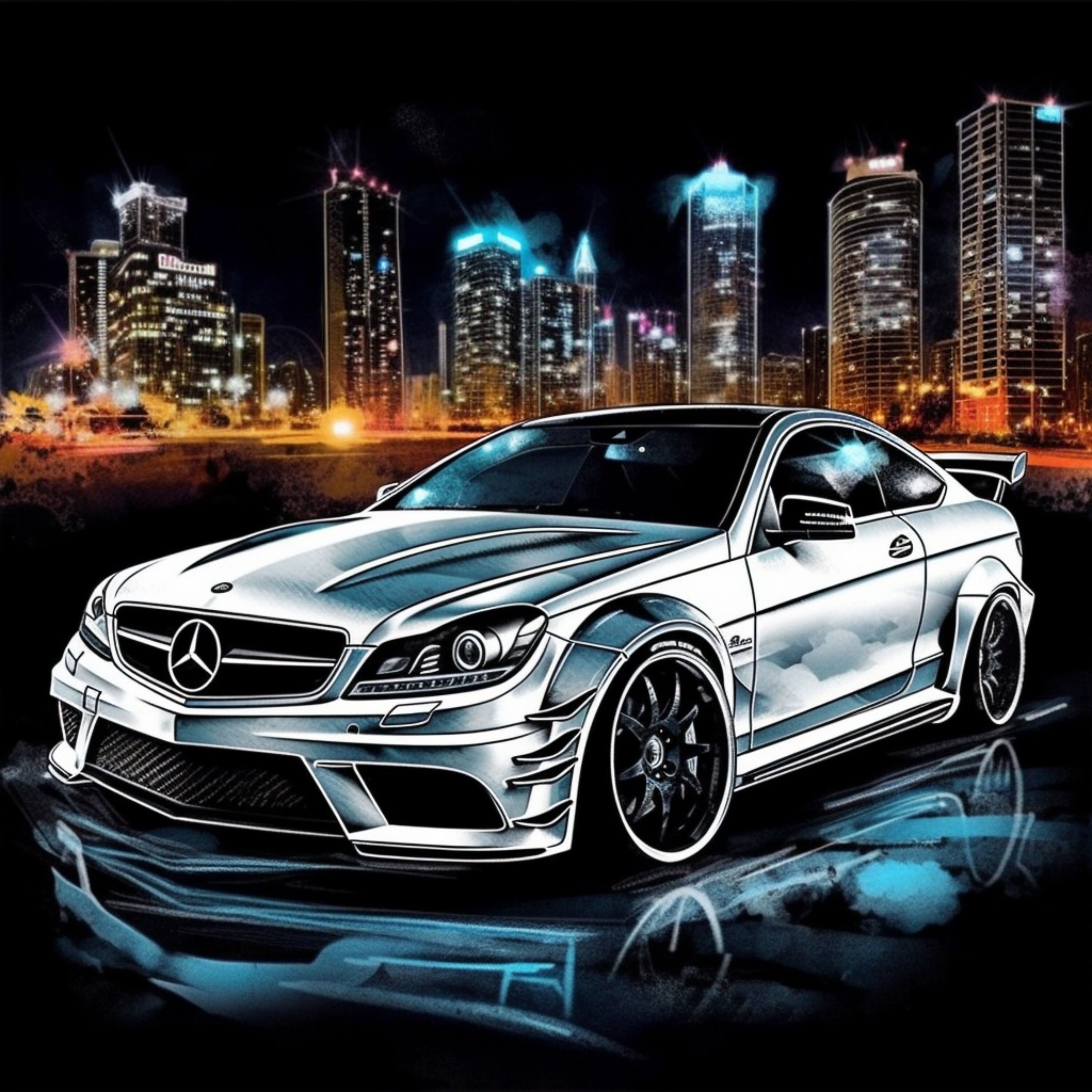 Mercedes C63 Amg Black Series Wallpaper