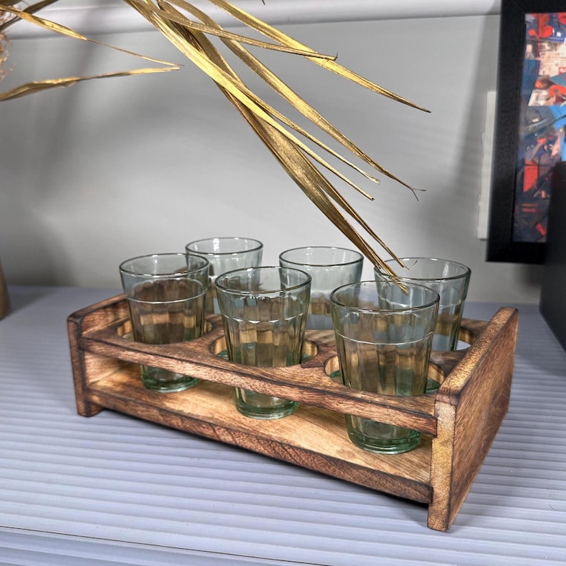 Authentic Cutting Chai Glasses – Set of 6 Traditional Indian Tea Cups ...