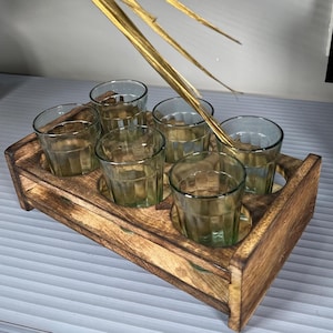 Authentic Cutting Chai Glasses – Set of 6 Traditional Indian Tea Cups ...