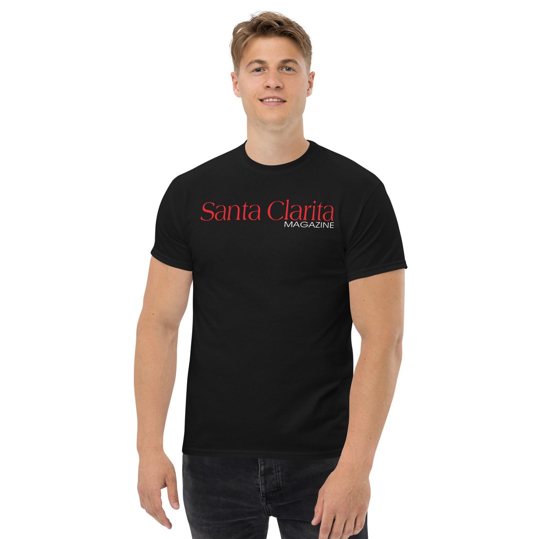 Santa Clarita Magazine Tshirt | Dark Color Shirt - Etsy