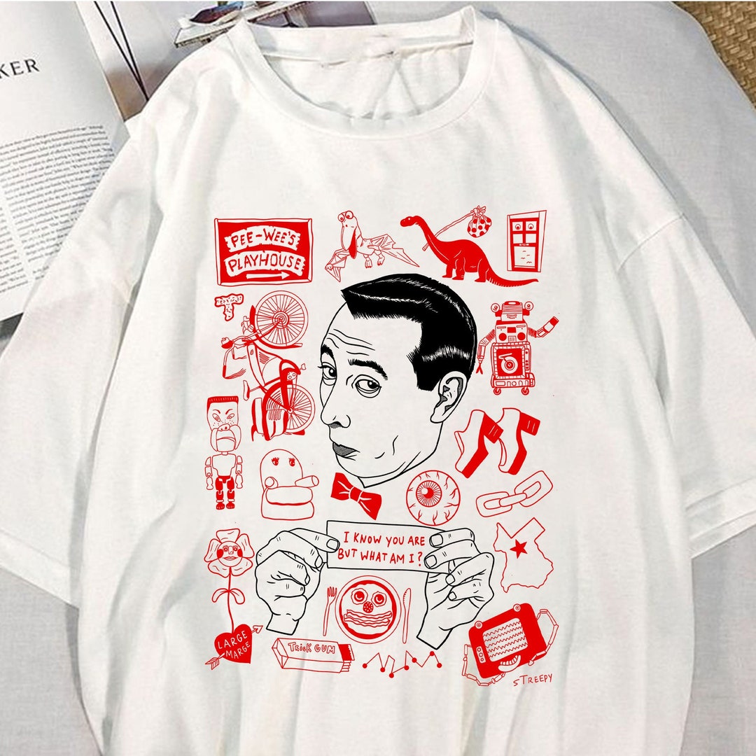 Pee Wee Checklist Shirt Pee Wee Tee Pee Wee Playhouse - Etsy