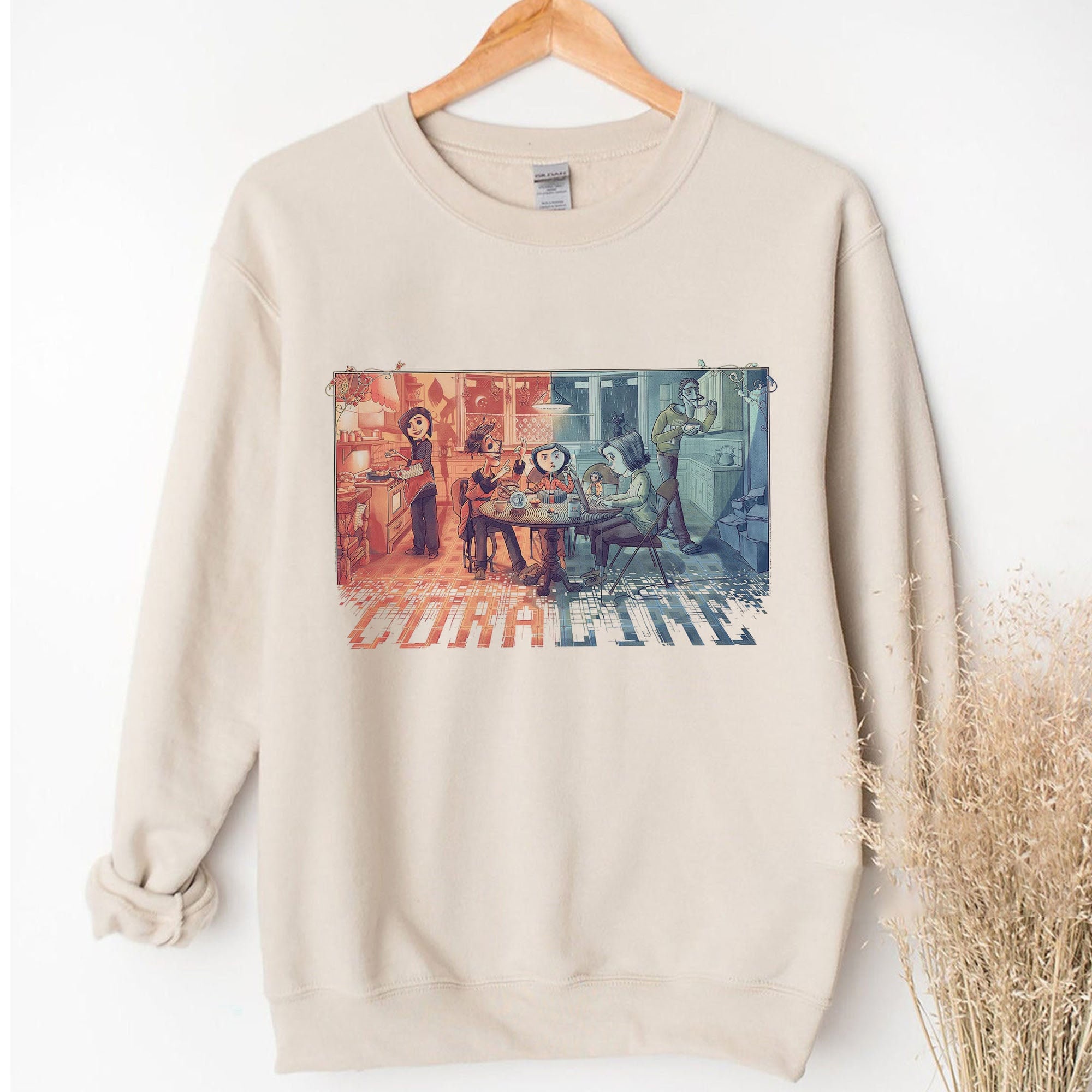 Coraline Family Shirt Coraline Vintage Shirt Coraline Fanart - Etsy