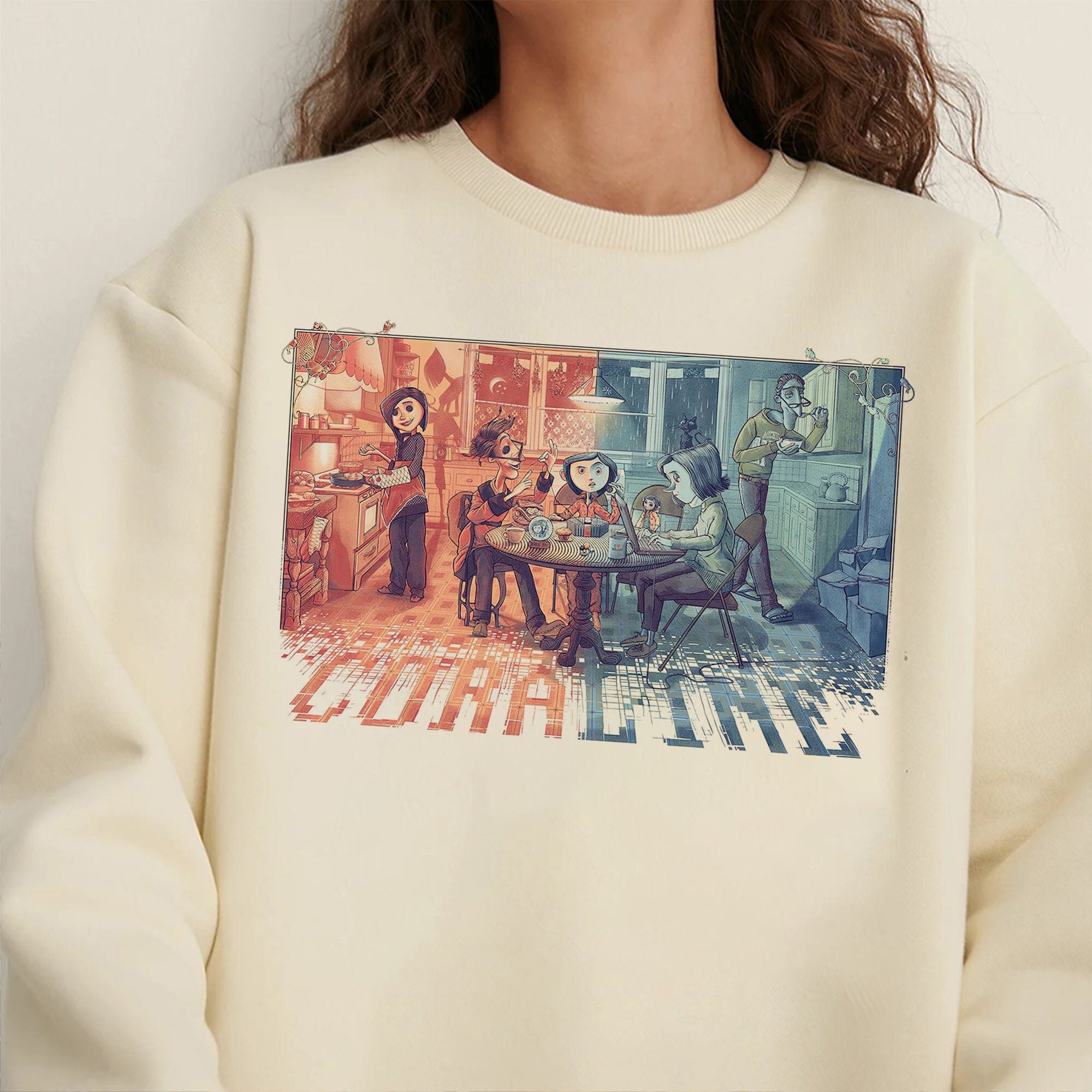 Coraline Family Shirt Coraline Vintage Shirt Coraline Fanart - Etsy