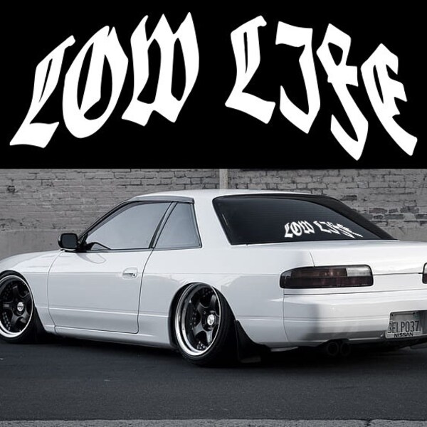 Low Life Decal - Etsy