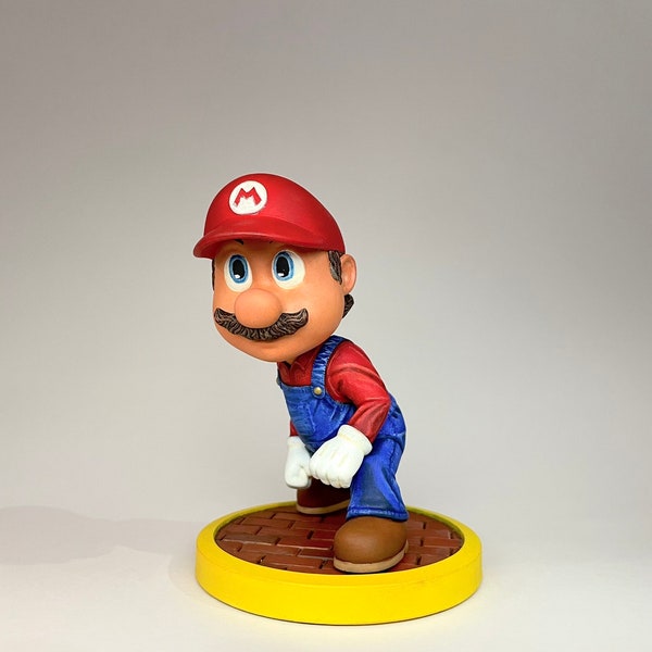 Mario Custom Action Figure - Etsy