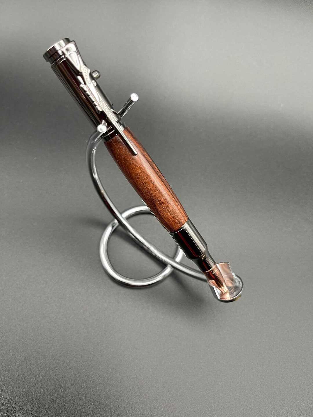 Executive Series 30 Caliber Bolt Action Pen Zebra Wood Luxury - Etsy