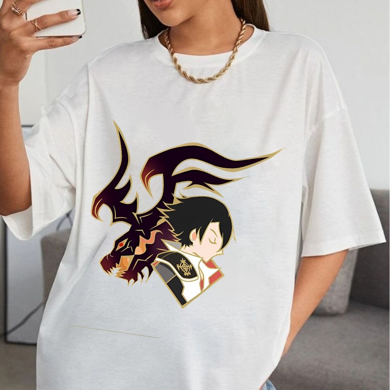 Clive Rosfield X Ifrit FF16 Chibi Fanart Shirt Ifrit FF16 - Etsy Australia