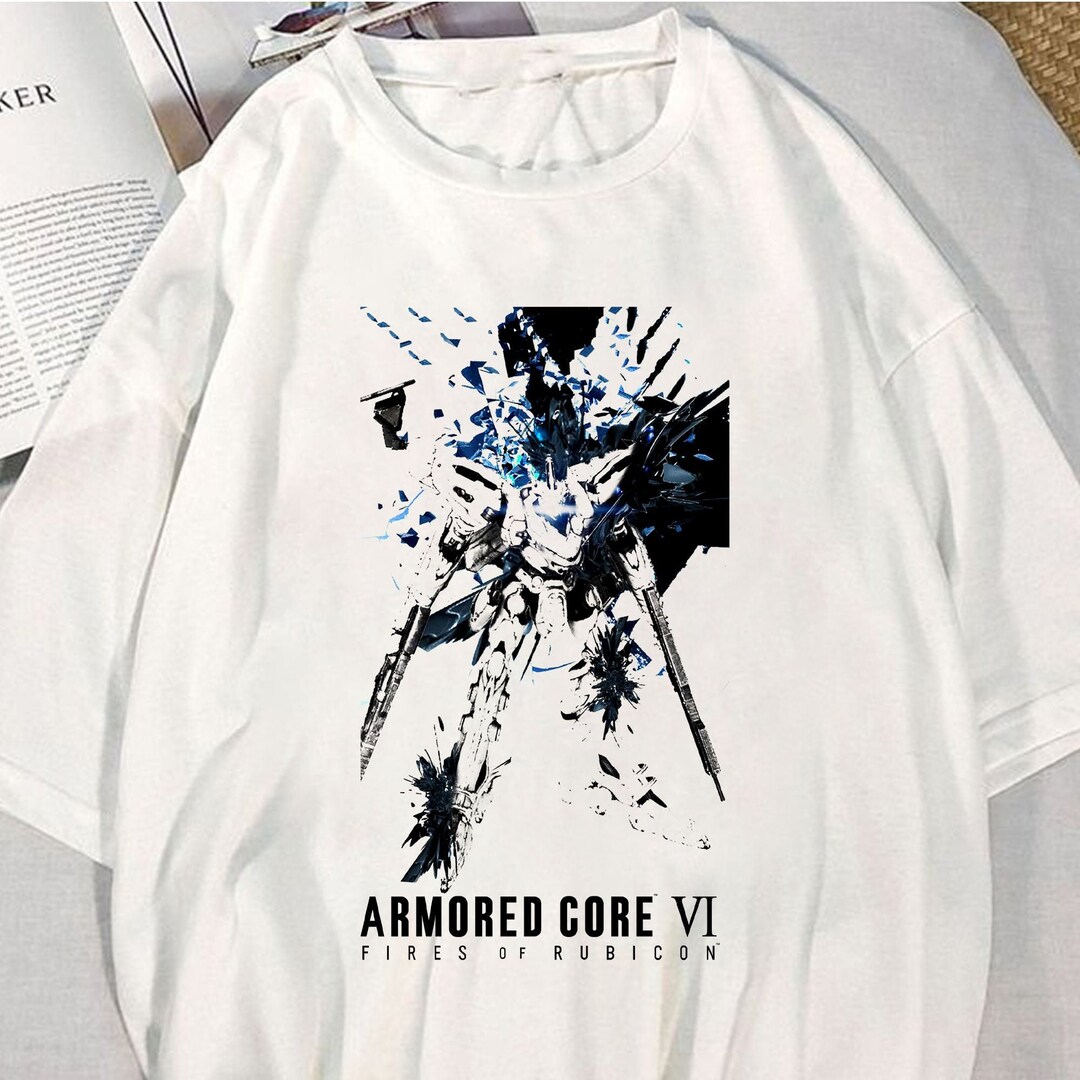Armored Core Fanart Graphic Tee Armored Core Vintage - Etsy