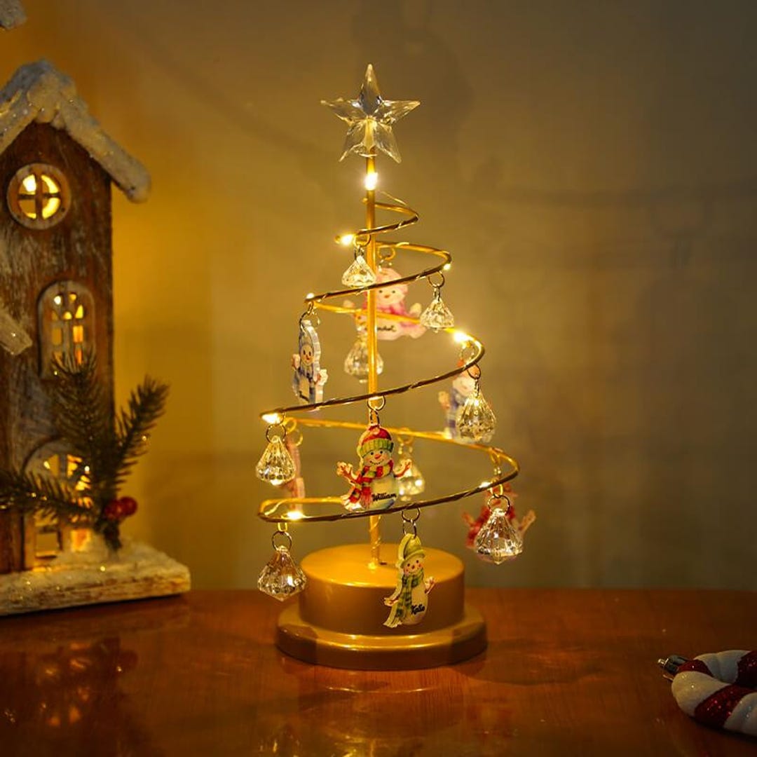 Christmas Snowman Decor, Personalized Snowman Night Light, Home ...