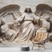 Angels Embossing Look Wallpaper, Removable Mythological Mural Decor ...