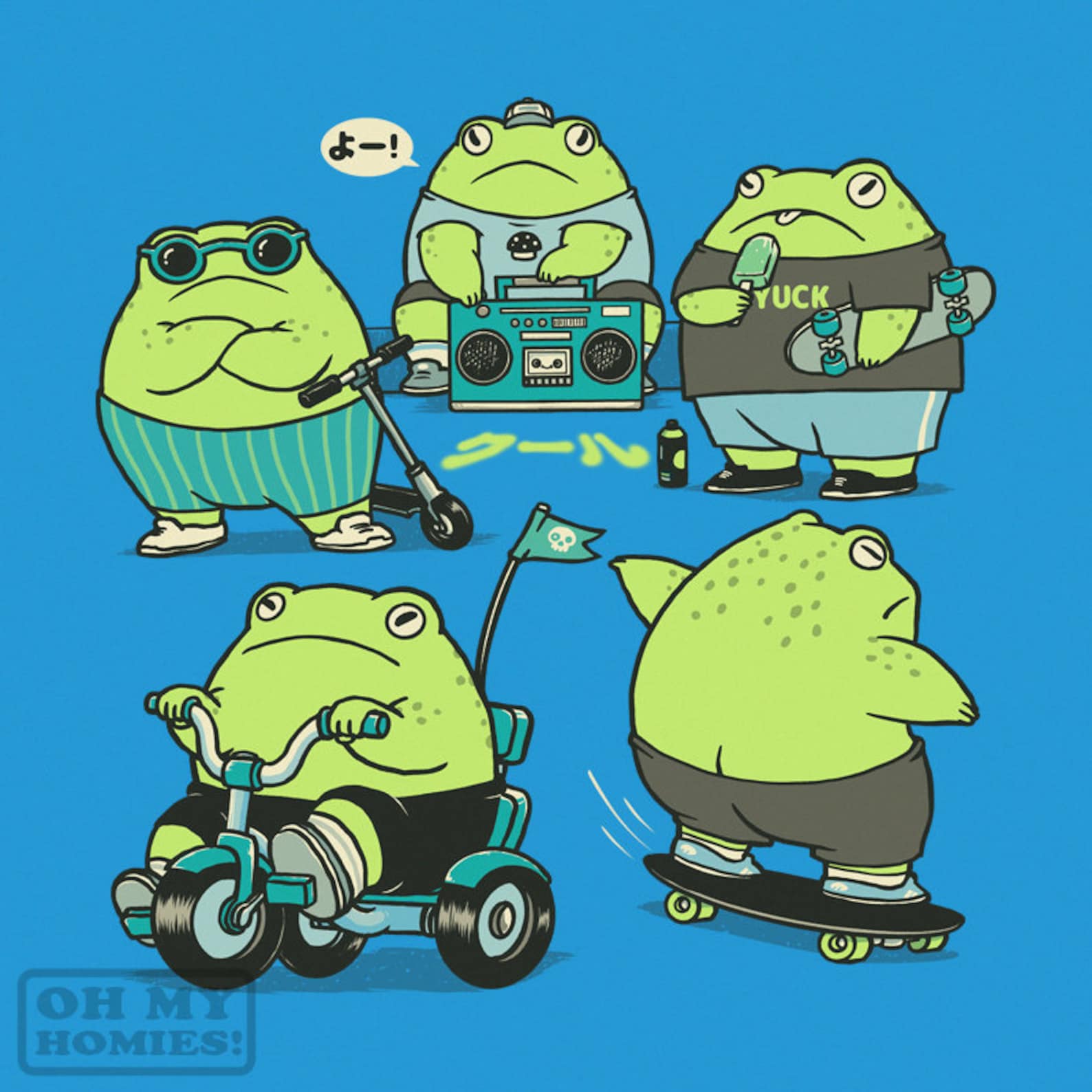 Cool Kids Frogs Summer, Kawaii Frogs, Frog Core, Cool Frogs, Toads and ...