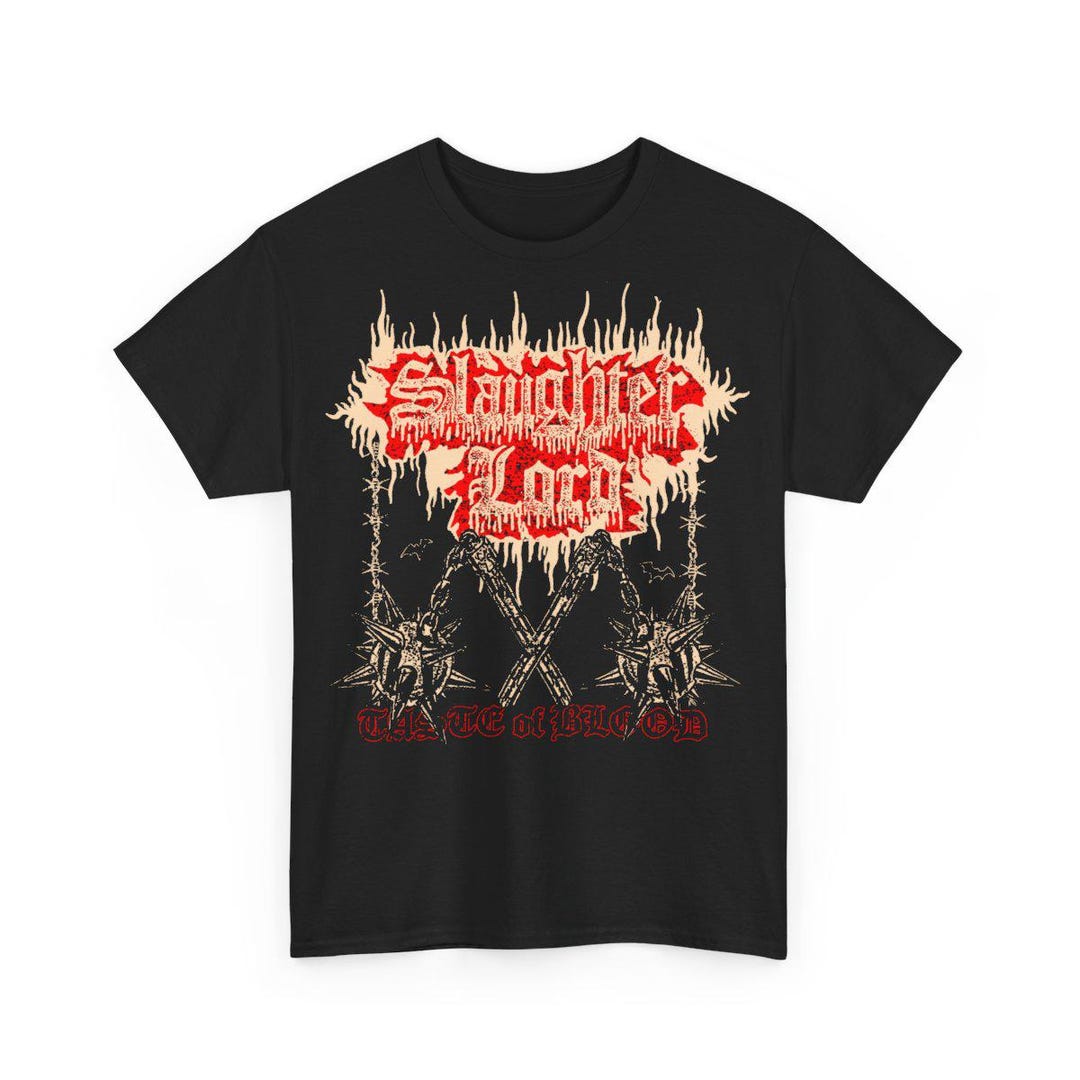 SLAUGHTER LORD Taste of Blood Vintage Design Tshirt - Etsy