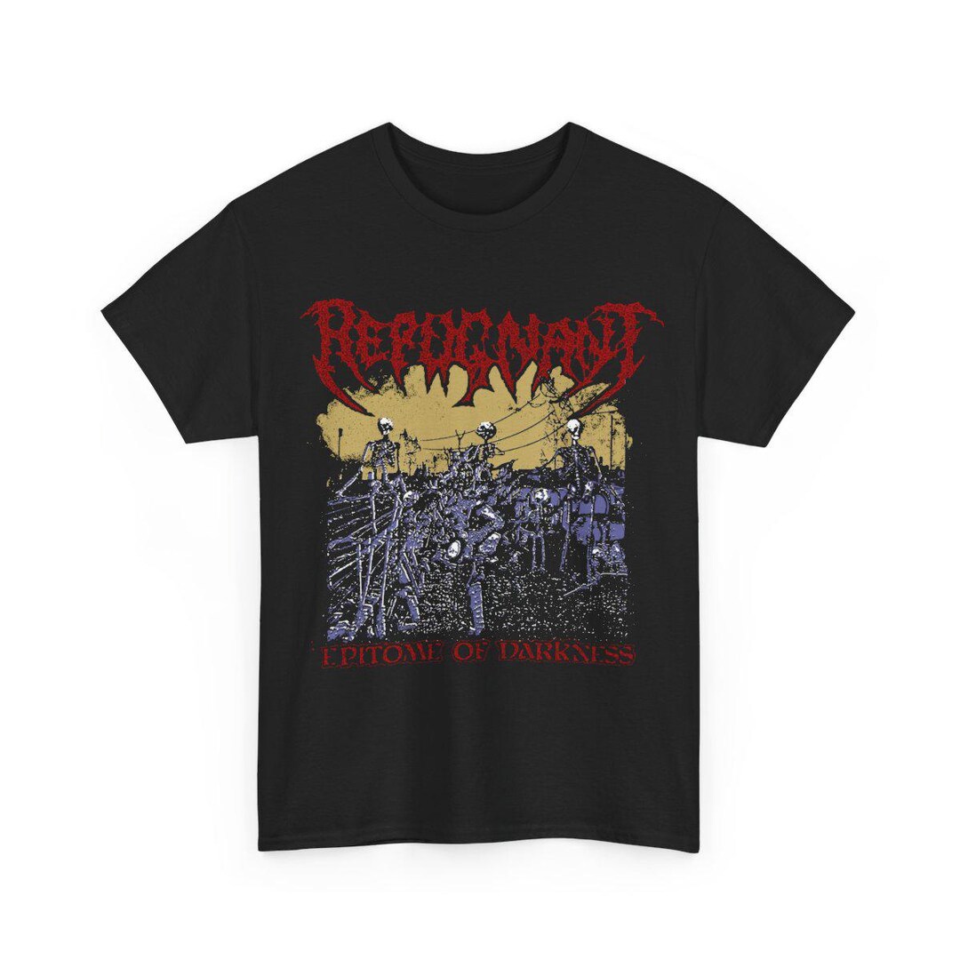 REPUGNANT Epitome of Darkness Band Vintage Design Tshirt - Etsy