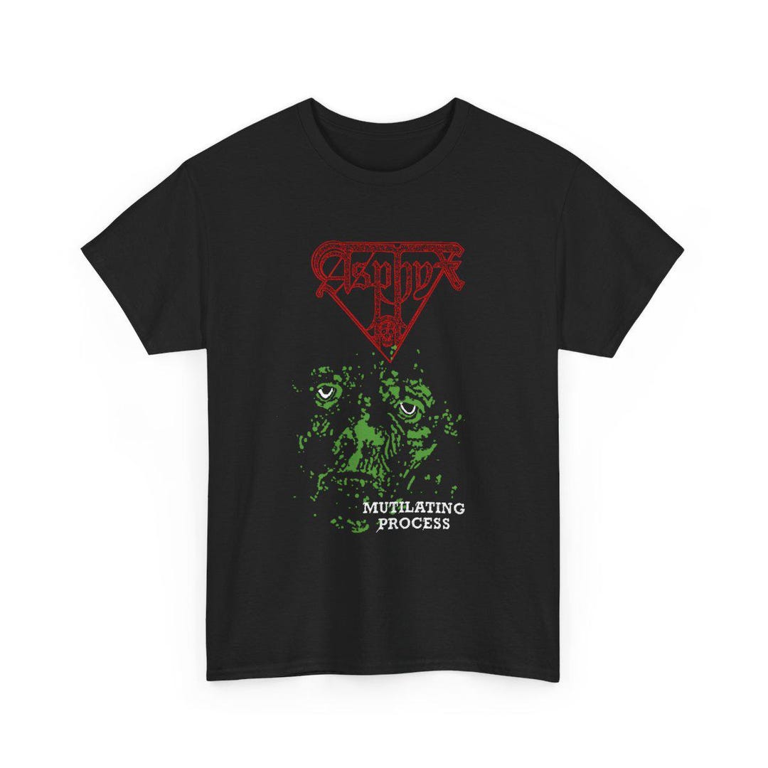 ASPHYX Mutilation Process Band Vintage Design Tshirt - Etsy